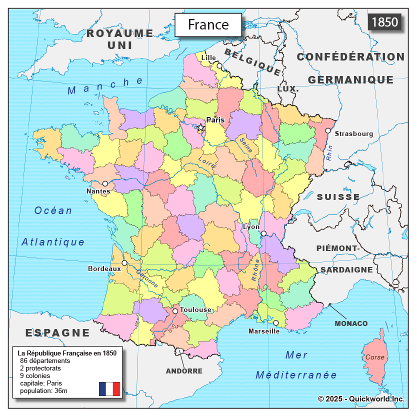 France - 1850