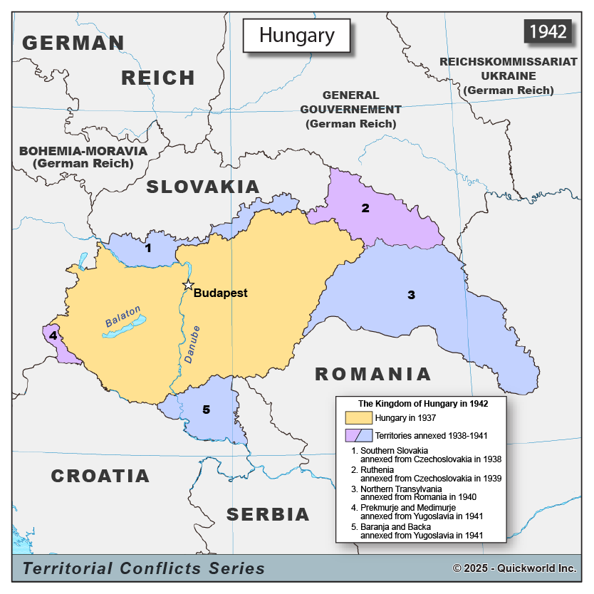 Hungary - 1940-1945