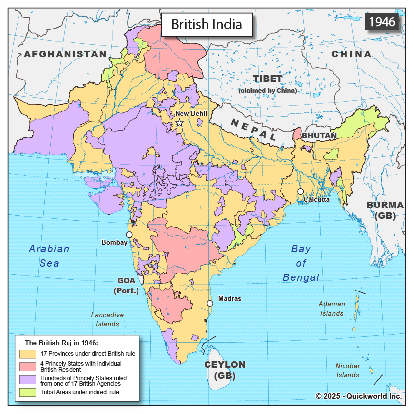 British India - 1946