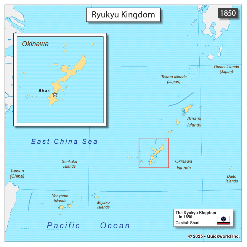 Ryukyu Kingdom - 1850