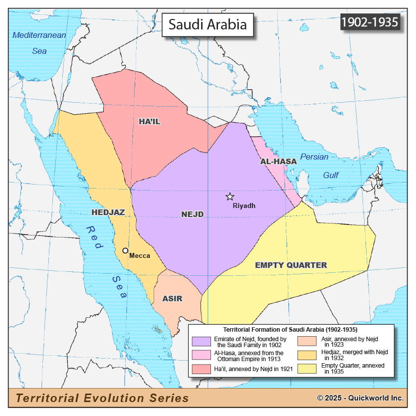 Saudi Arabia Map 1930 History Of Saudi Arabia Wikiwand