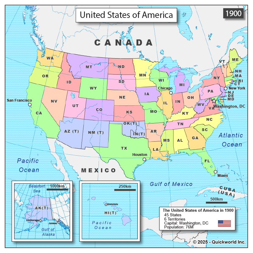 United States of America - 1900