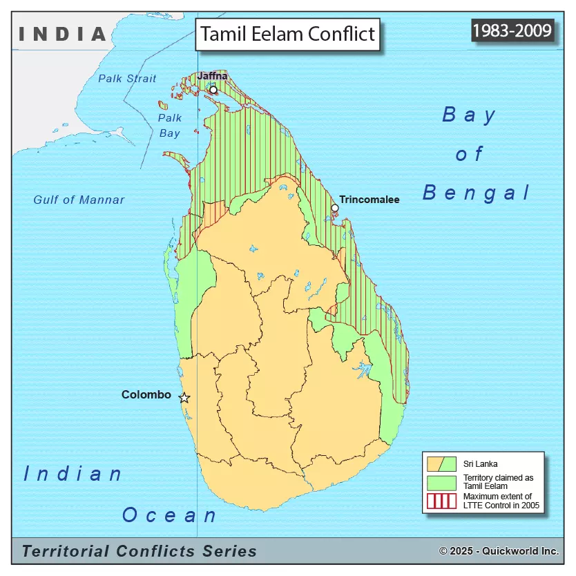 Tamil Eelam Secession - 1983-2009