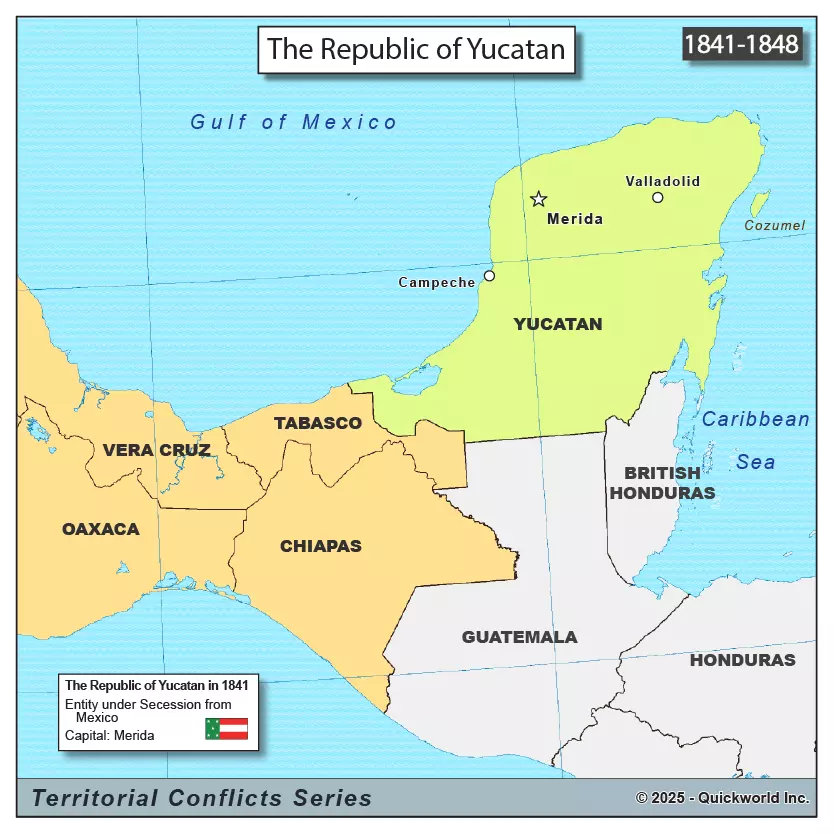Republic of Yucatan - 1841