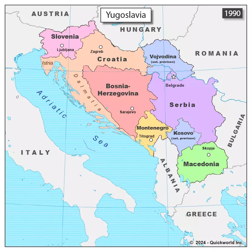 Yugoslavia - 1990